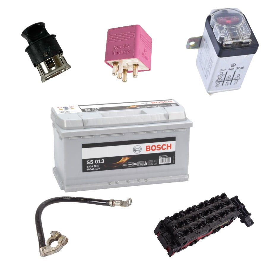 12V BATTERY, FUSES & RELAY'S - SL Parts Shop & Service